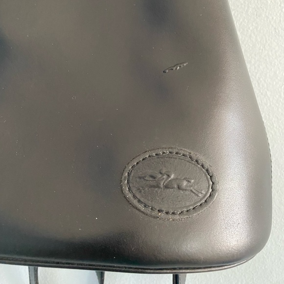 Longchamp | Bags | Longchamp Vintage Black Leather Backpack | Poshmark
